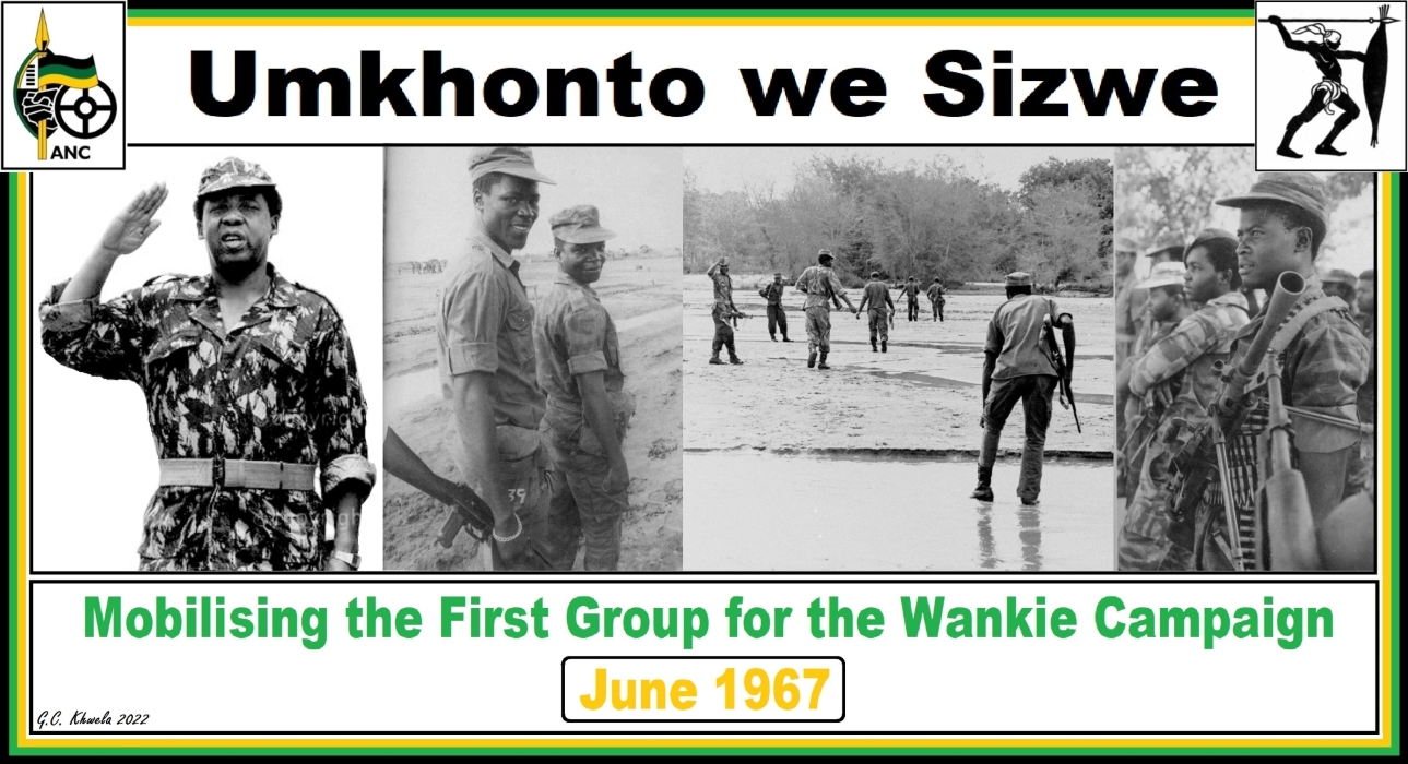 MK Mobilising the First Group for the Wankie Campaign - CASTRO KHWELA