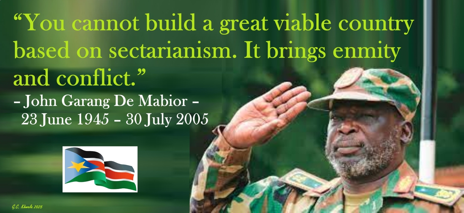 Remembering John Garang: 20 Years On - CASTRO KHWELA