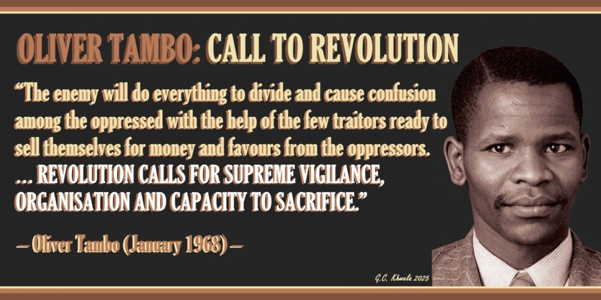 Oliver Tambo: Call to Revolution - CASTRO KHWELA